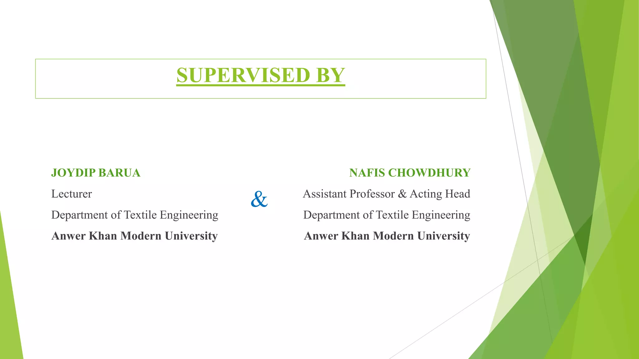 A STUDY ON LEAD TIME MANAGEMENT IN GARMENTS INDUSTRY OF BANGLADSH | PPTX