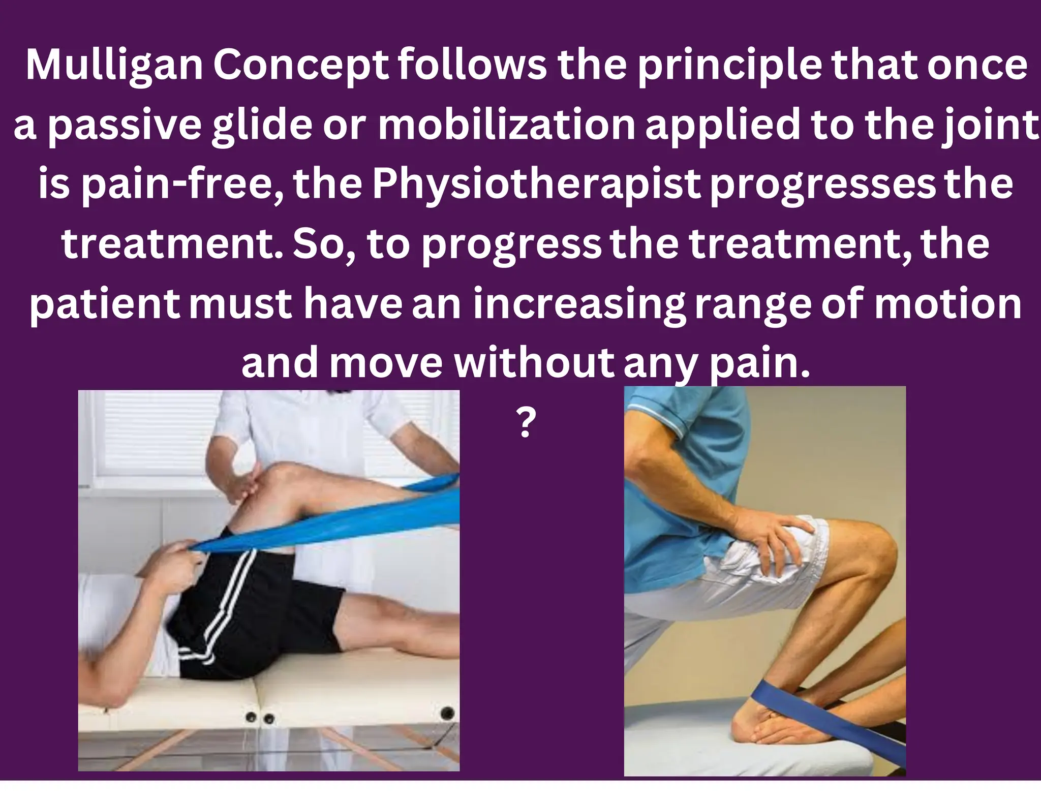 Mulligan technique physiotherapy........ | PDF