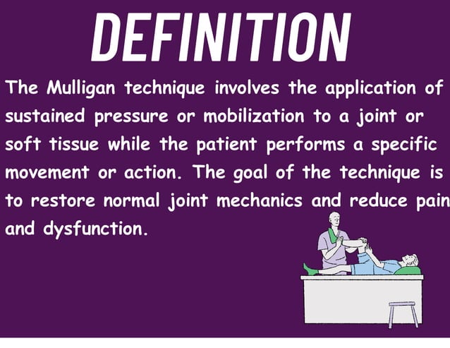 Mulligan technique physiotherapy........ | PDF | Death, Injury, or ...