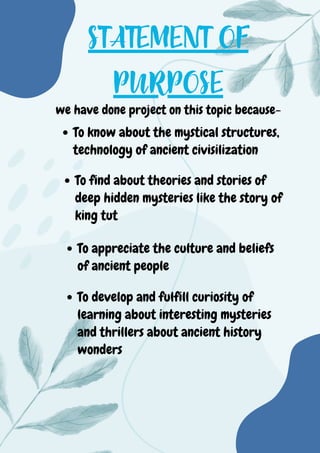 English art integrated project class 11 CBSE | PDF