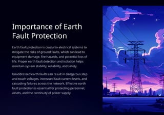 Project earth fault in electrical power Engineering .pptx