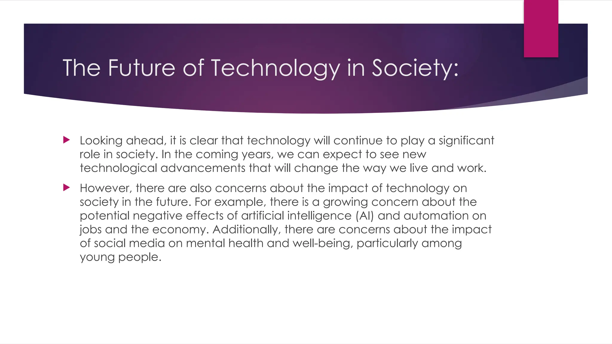 PROJECT- Technology in our everyday life.pptx