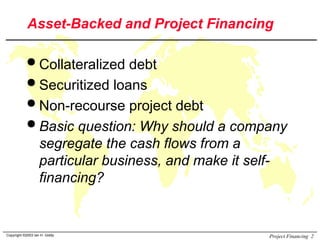 project finance and development in construction management | PPT