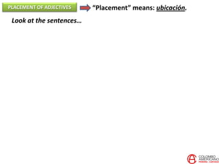 Course 2-Unit 6: Adjective of places. | PPT