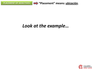 Course 2-Unit 6: Adjective of places. | PPT