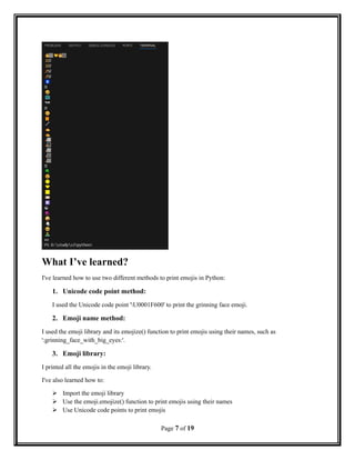 PROJECT(voting system, rock paper scissor, emoji creation , tick tack ...