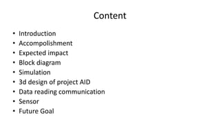 Project aid | PPTX | Robotics | Technology & Computing