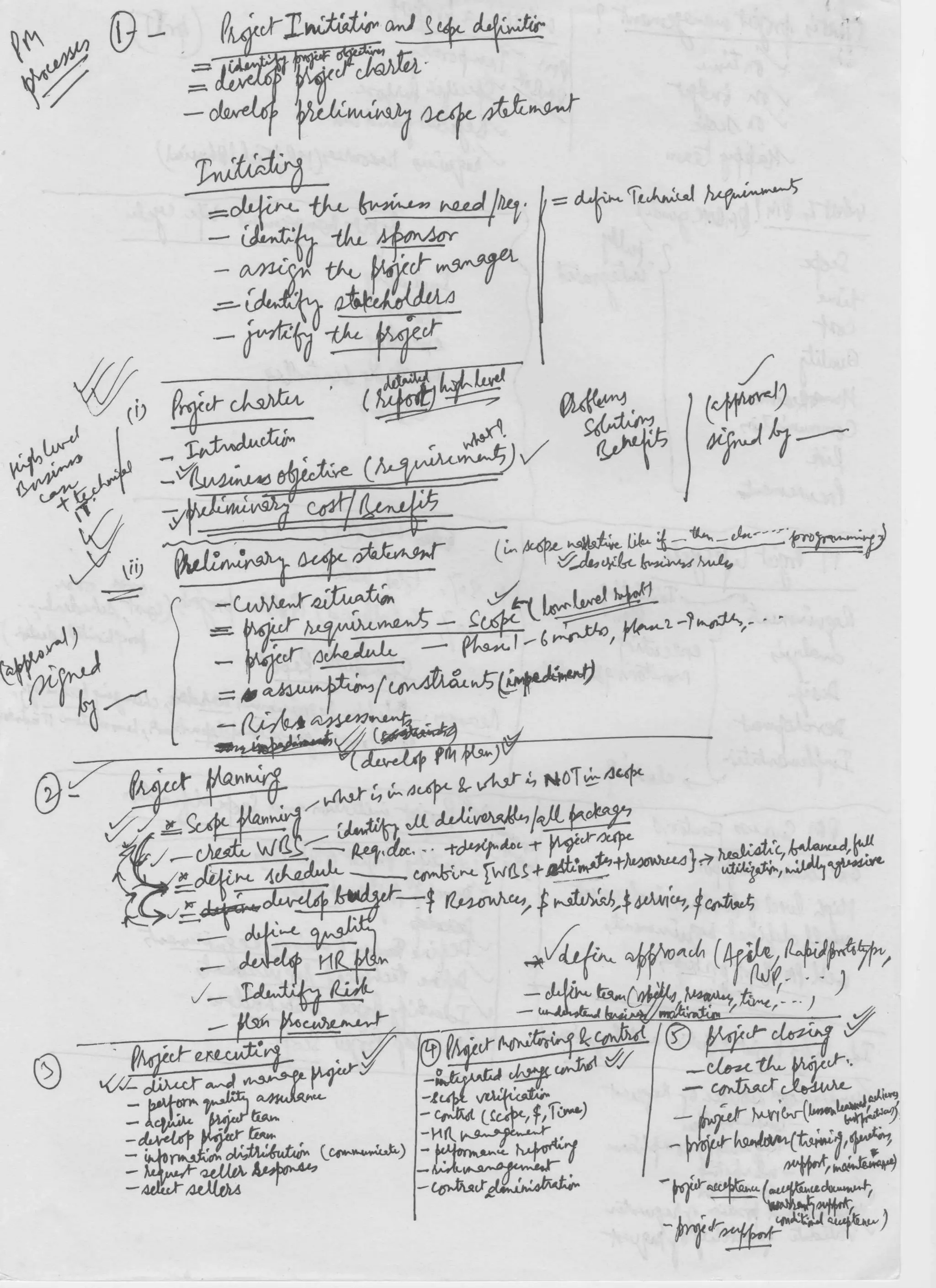 Project and-agile-project-management - lecture notes | PDF