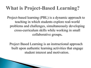 Project-Based Learning | PPT