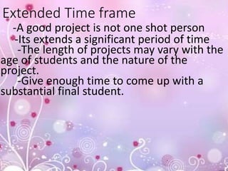 Project based | PPT