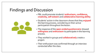 Project based learning - teaching methodology | PPT