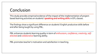 Project based learning - teaching methodology | PPT