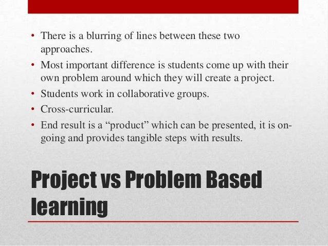 Project based learning
