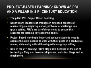 Project based learning | PPTX