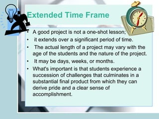 Project based learning and multimedia | PPTX