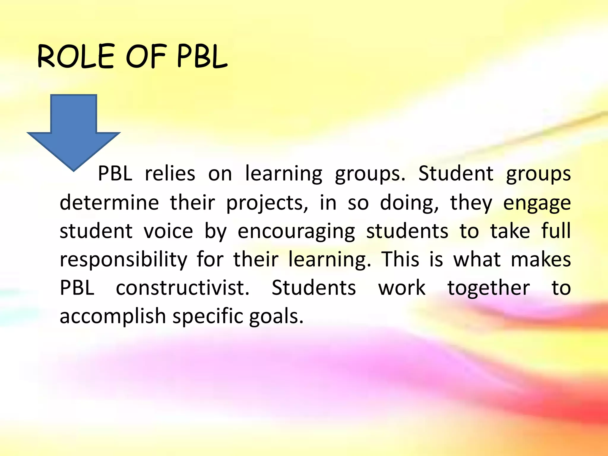 Project based learning-(pbl) | PPTX