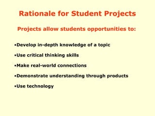 Project Based Learning Ppt | PPT
