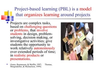 Project based learning rusul's presentation | PPT