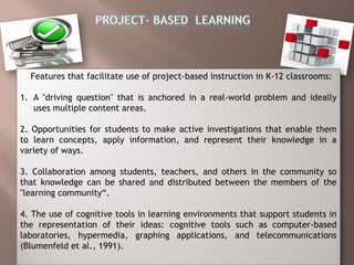 Project based ppt | PPT