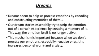 Cognitive neuroscience of dreaming | PPTX