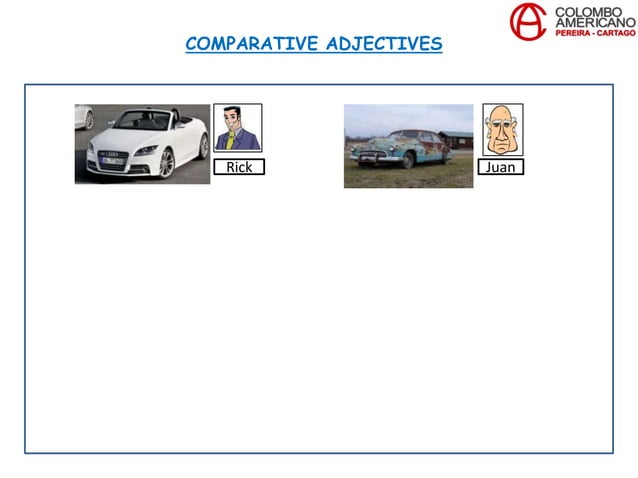 Course 6-Unit 8: comparative adjectives | PPT