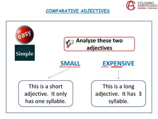 C6 U8 Project comparative adjectives - | PPTX