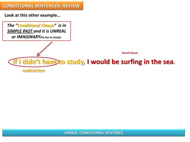 Project conditional sentences. review. | PPTX