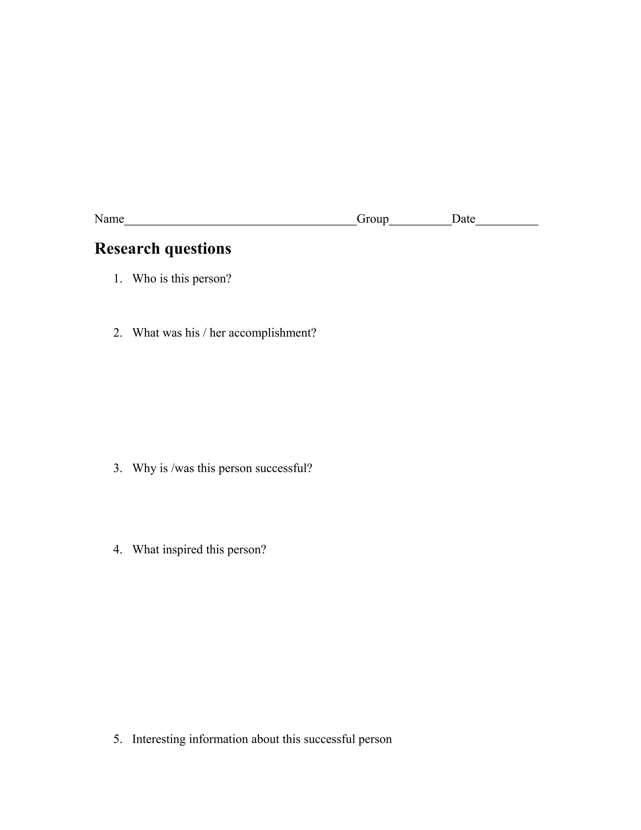 Project creating a talk show episode | DOC