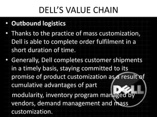 DELL supply chain management | PPTX