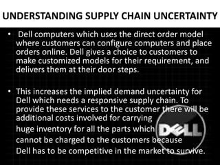 DELL supply chain management | PPTX