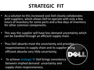DELL supply chain management | PPTX