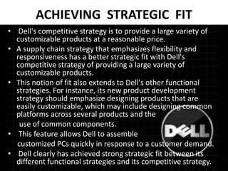 DELL supply chain management | PPTX