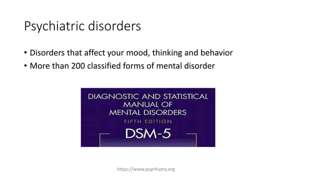 biochemistry of psychiatric disorders | PPTX