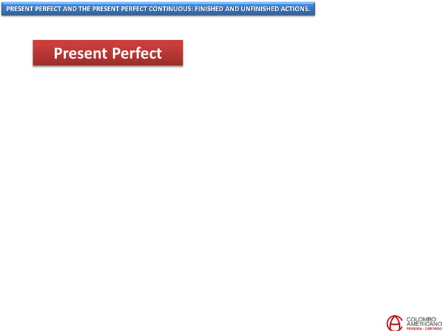 C15 U2 Project finished and unfinished actions. present perfect and ...