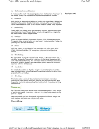 Project folder-structure- | PDF