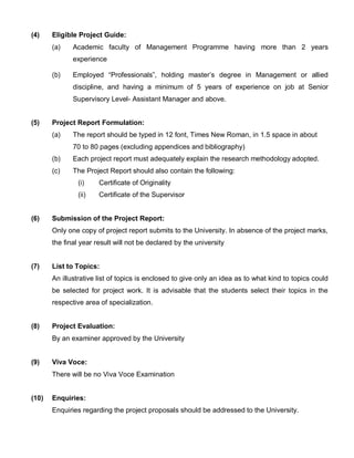 Project guidelines-for-bba (3) | PDF