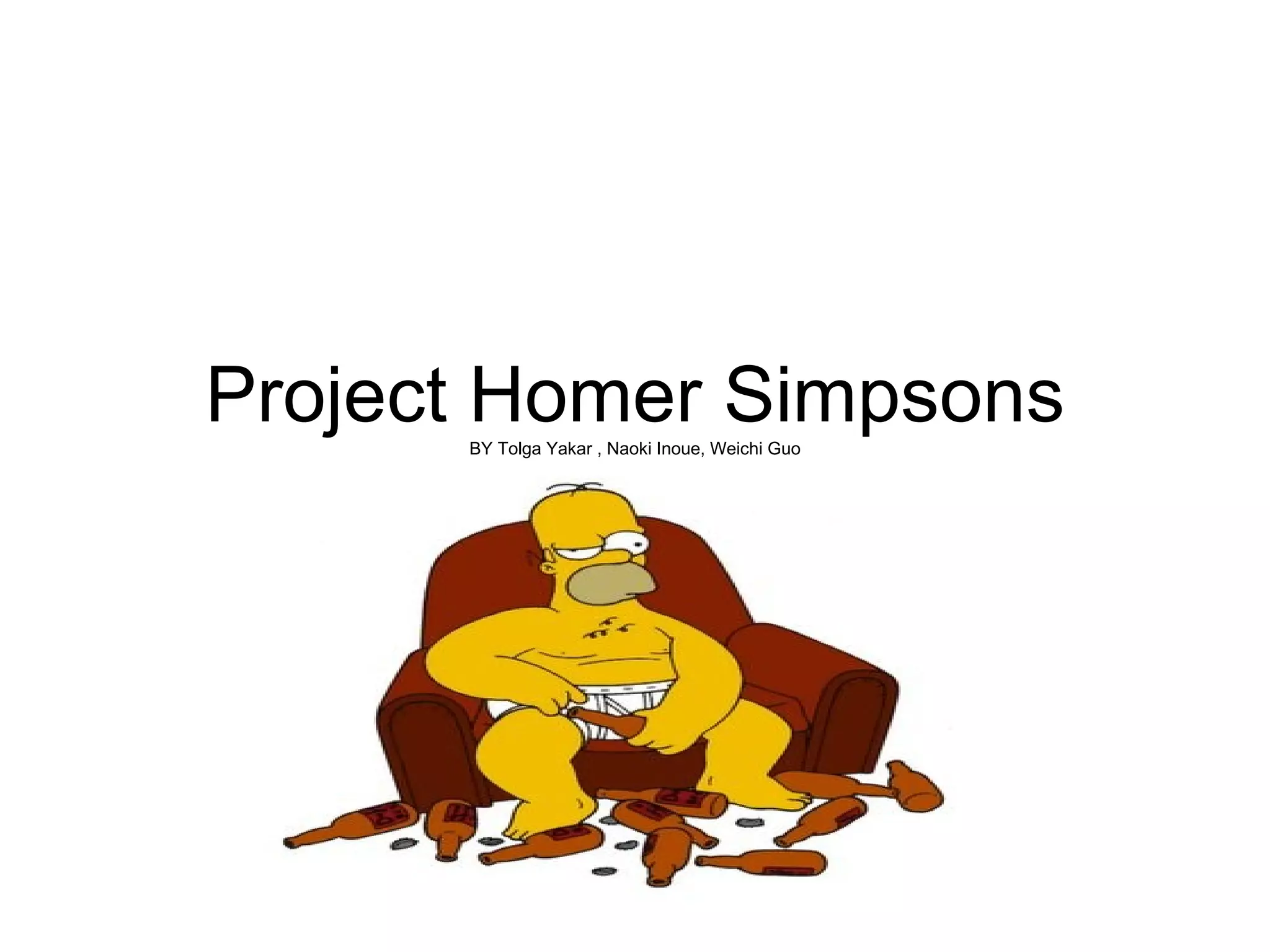Project Homer Simpsons | PPT