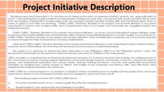 Project-Initiative-Plan-REport on Reading .pptx