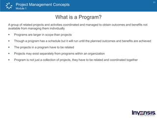 Project Management Fundamentals Course Preview | PPT