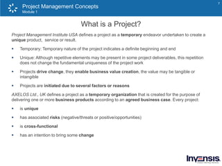 Project Management Fundamentals Course Preview | PPT