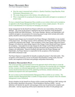 Project management-plan | DOC