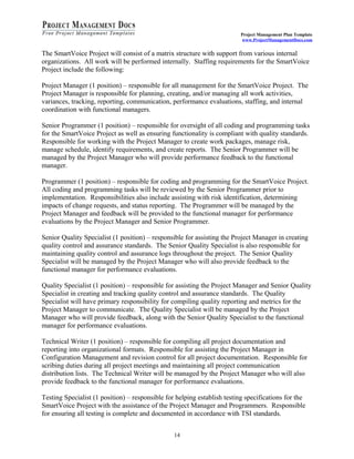 Project management-plan | PDF