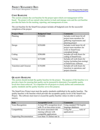 Project management-plan | DOC