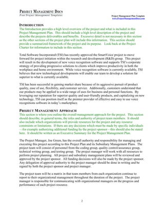 Project management-plan | DOC