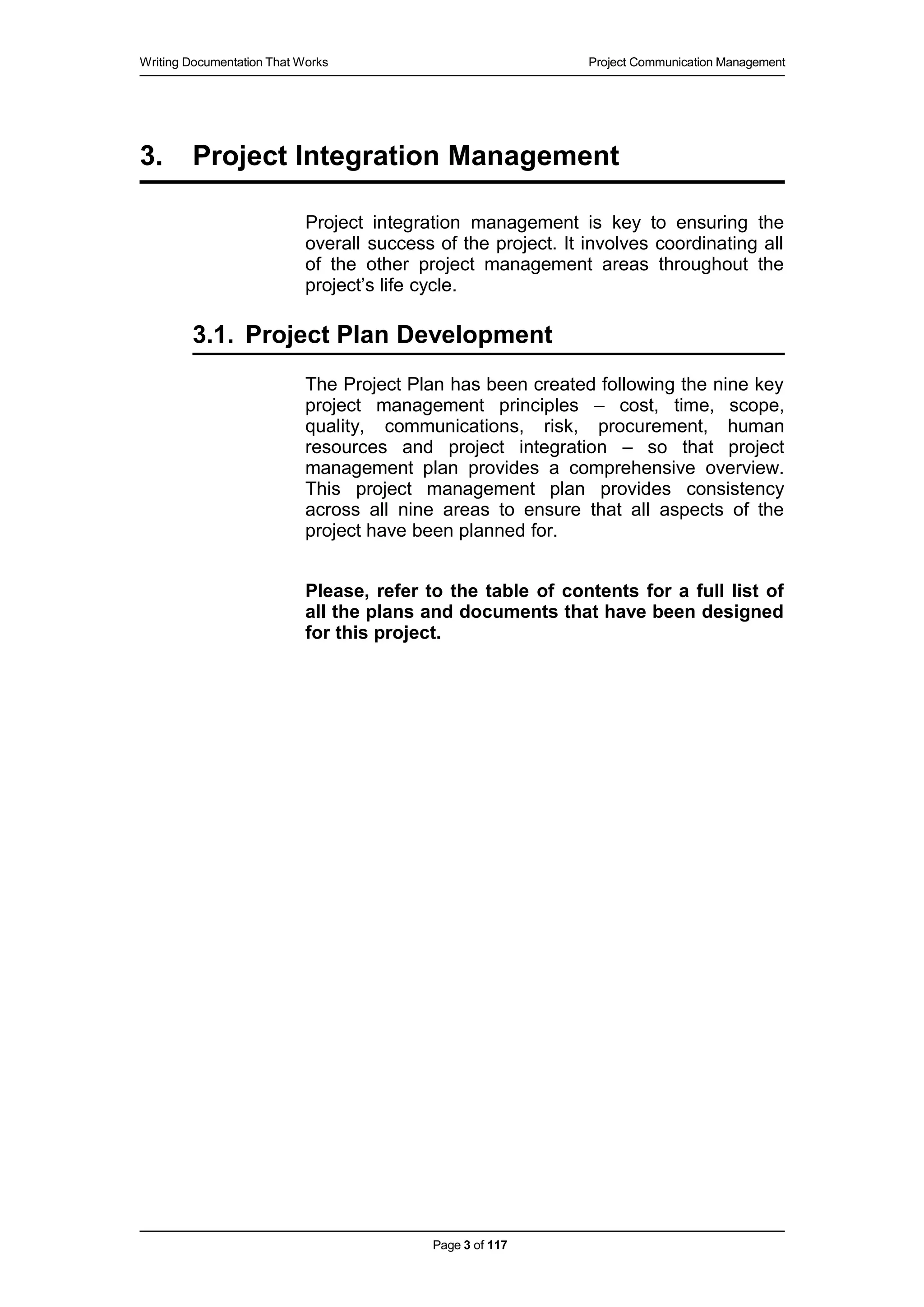 Project Management Plan_1 | PDF