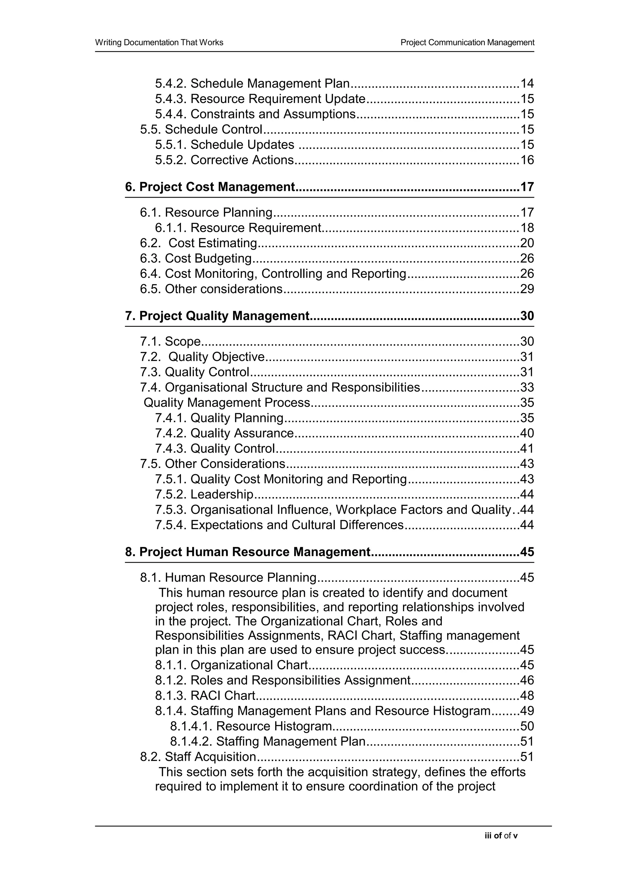 Project Management Plan_1 | PDF
