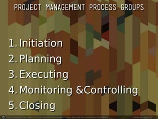 Project management-process-groups | PPT