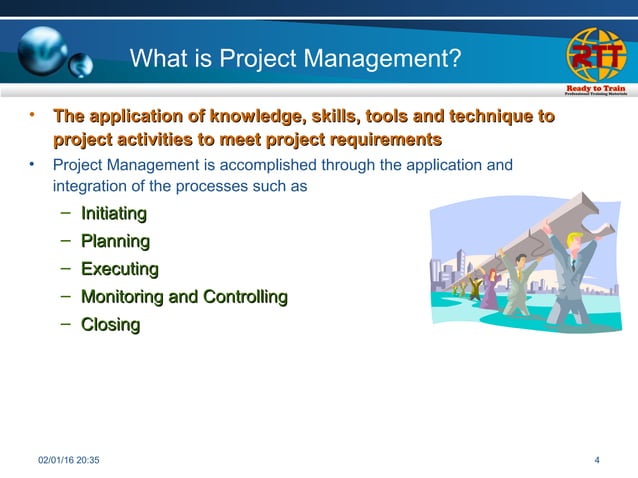 Project management-professional-free-sample | PPT