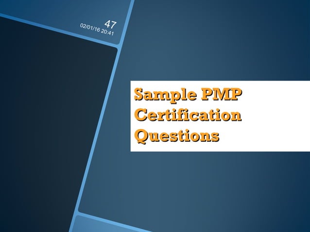 Project management-professional-free-sample | PPT