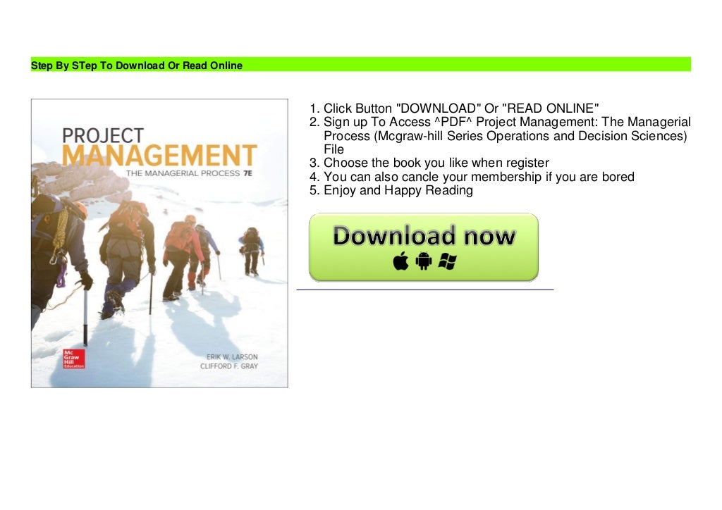 ^PDF^ Project Management: The Managerial Process